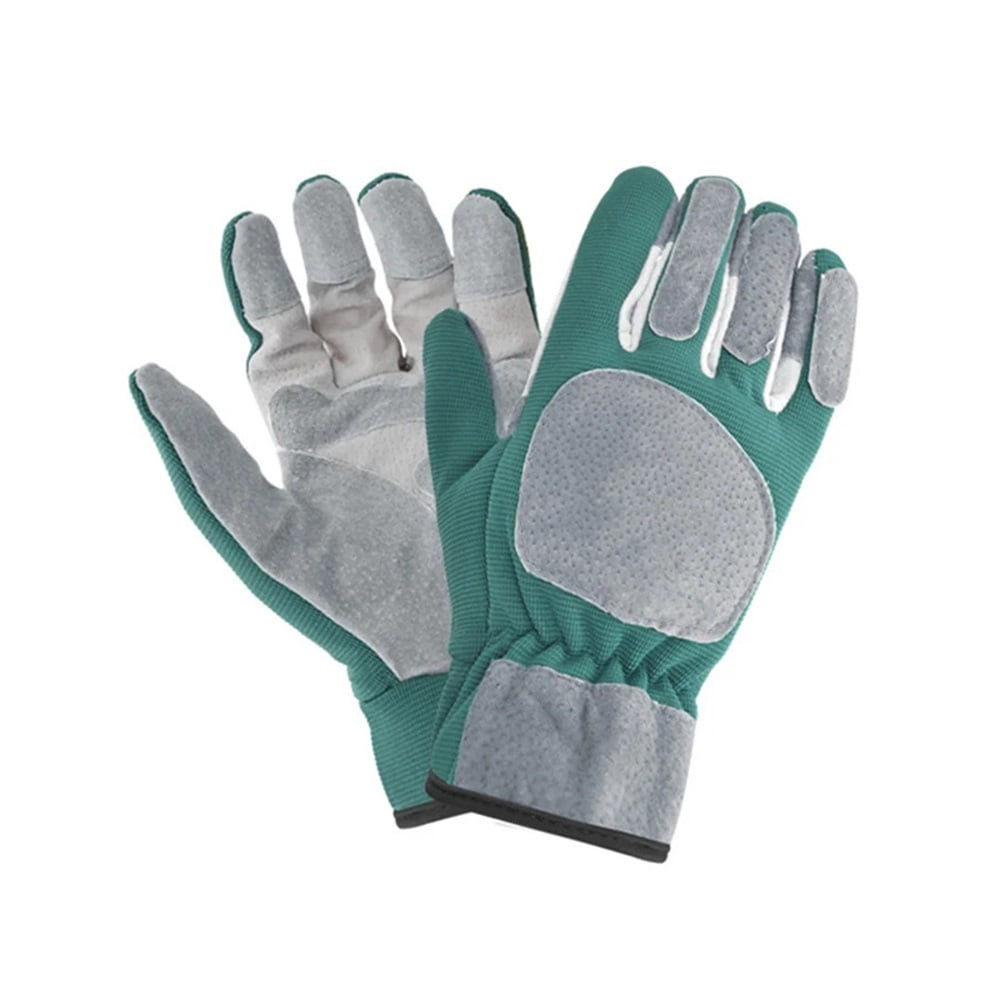 RoseOcean 1 Pair Gardening Gloves Rose Pruning Thorn Proof Gloves With Long Forearm Protection ...