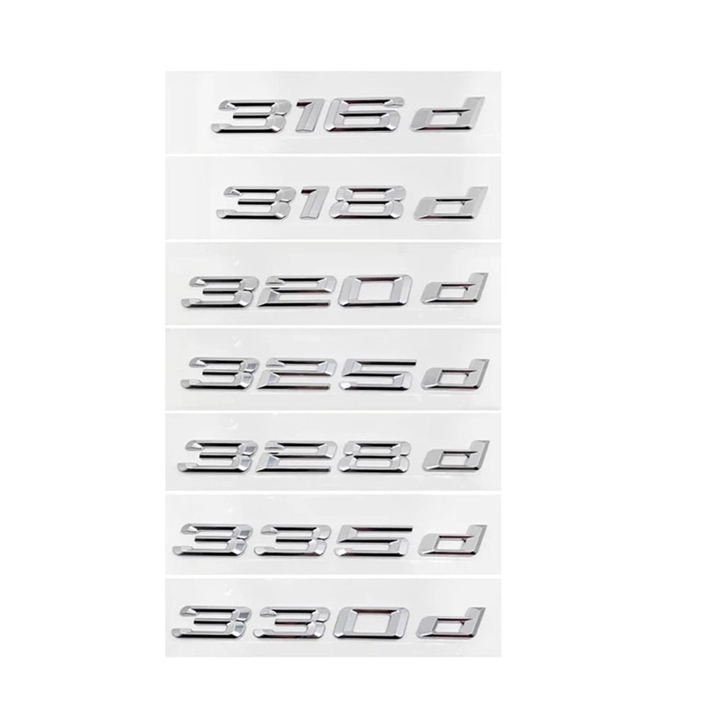 RoseOcean 3D ABS Black Logo 316d 318d 325d 328d 330d 320d Emblem ...