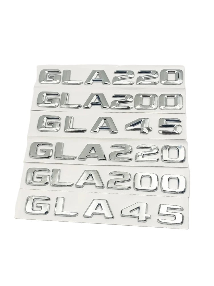 RoseOcean 3D ABS Logo GLA45 GLA35 GLA200 d GLA250 GLA260 GLA220 Emblem ...