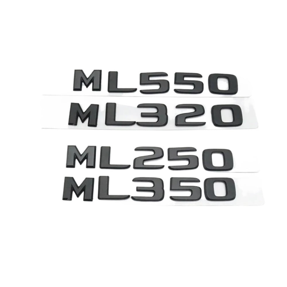 RoseOcean ABS Car Trunk Letters Logo Emblem Badge Decals Sticker For ...