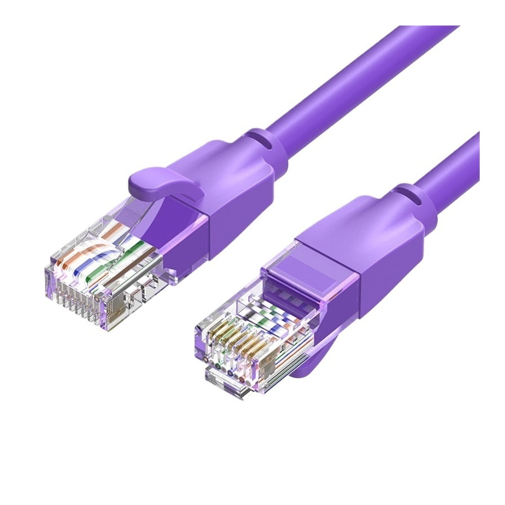RoseOcean Colour Ethernet Cable Cat 6 Network Cable 4 Twisted Pair Patch Cord RJ45 Internet UTP ...
