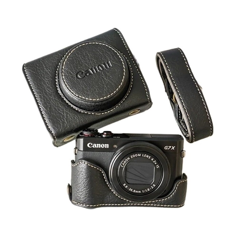 RoseOcean Handwork Camera PU leather Bag Body BOX Case For canon G7X2 ...