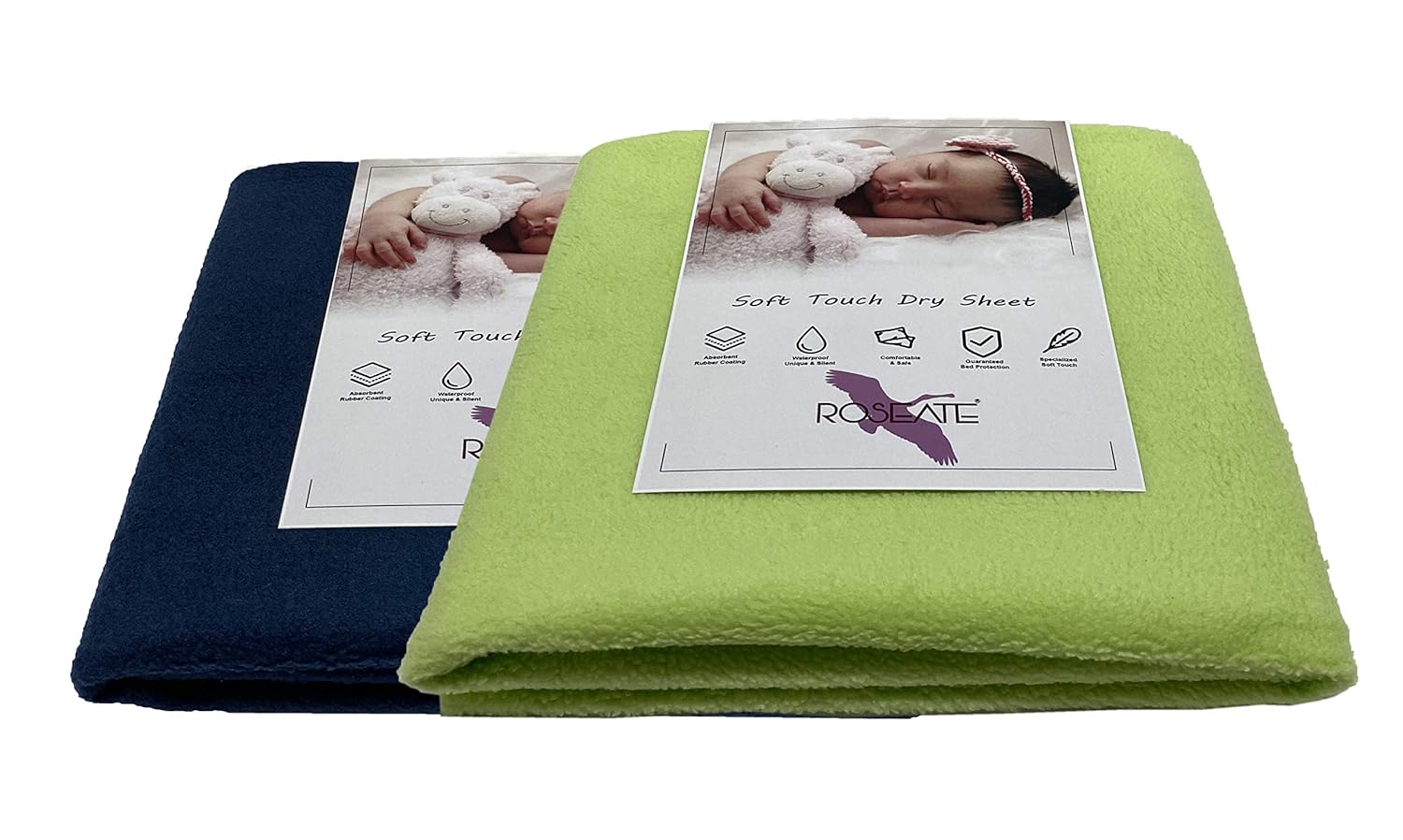 Roseate Waterproof Washable Dry Sheet for Baby 02 Yrs Small 70x50 cm ...