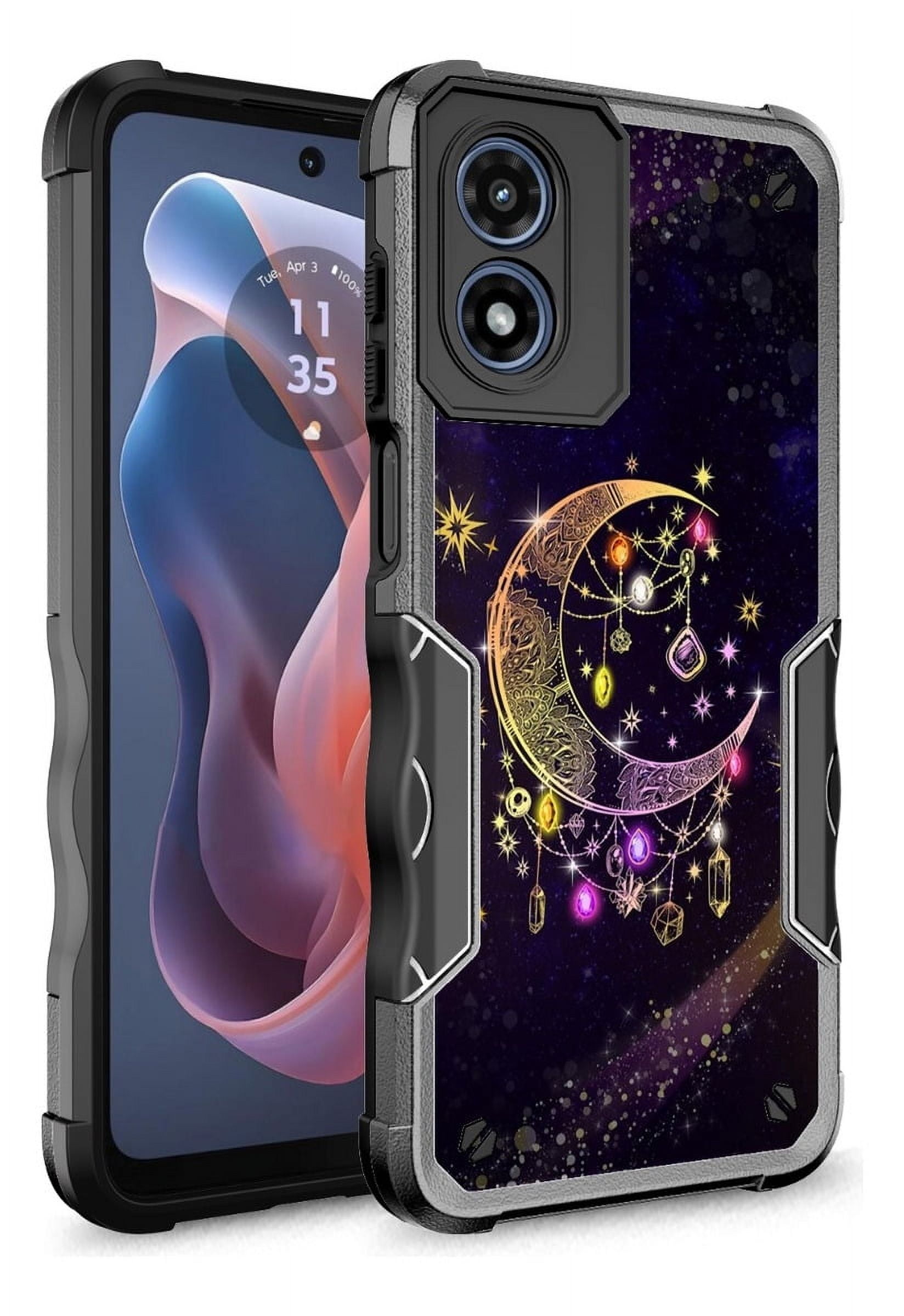 Rosebono Compatible With Motorola Edge 2025 Case, Hybrid Dual Layer ...
