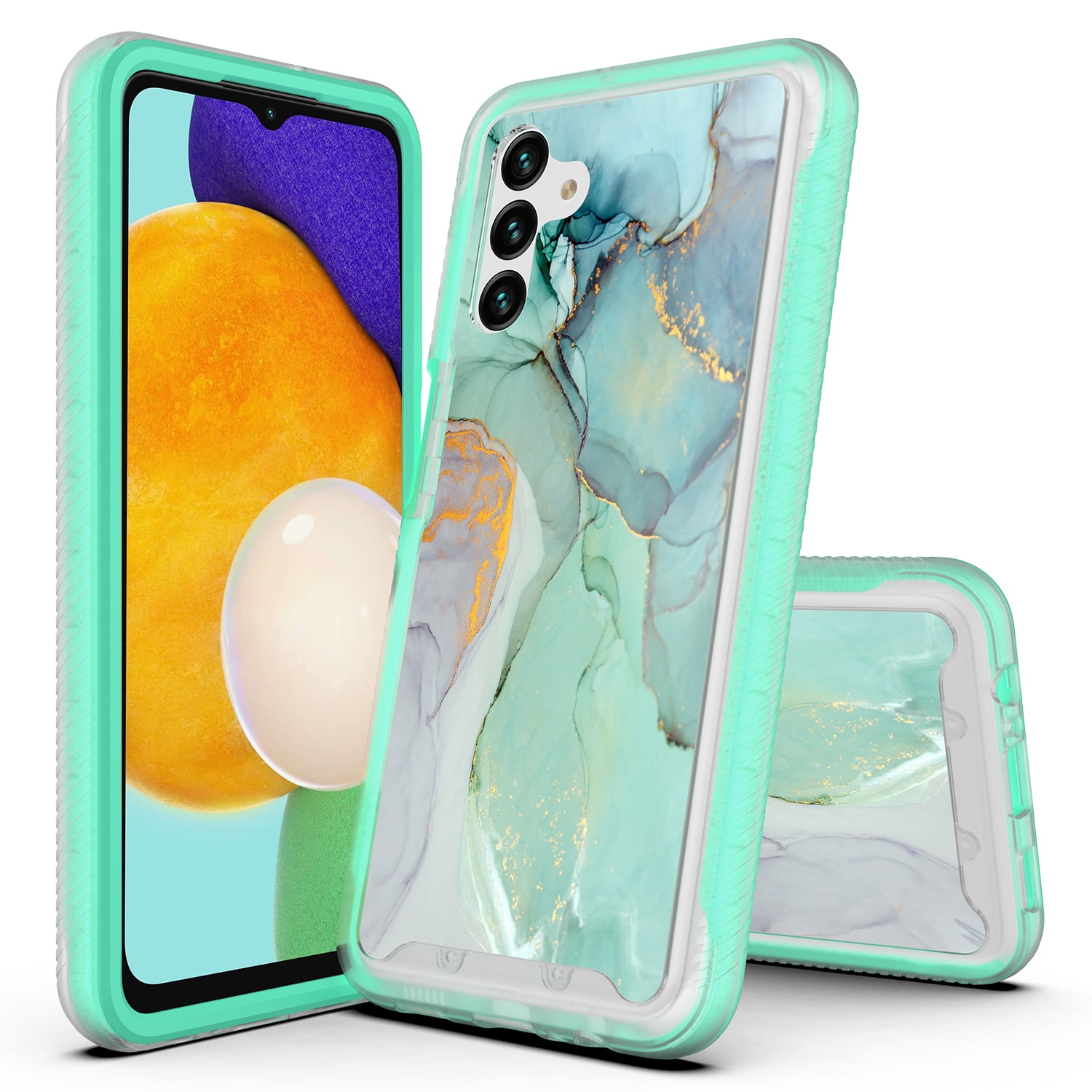 Rosebono Compatible With Samsung Galaxy A05S / A05 Case, Hybrid Graphic ...