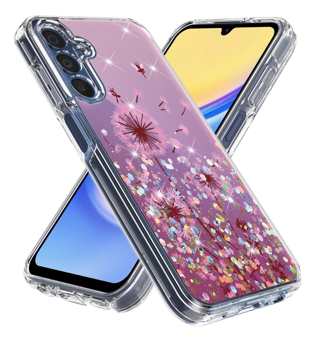 Rosebono Hybrid Back Cover Cell Phone Case for Samsung Galaxy A15 5G ...