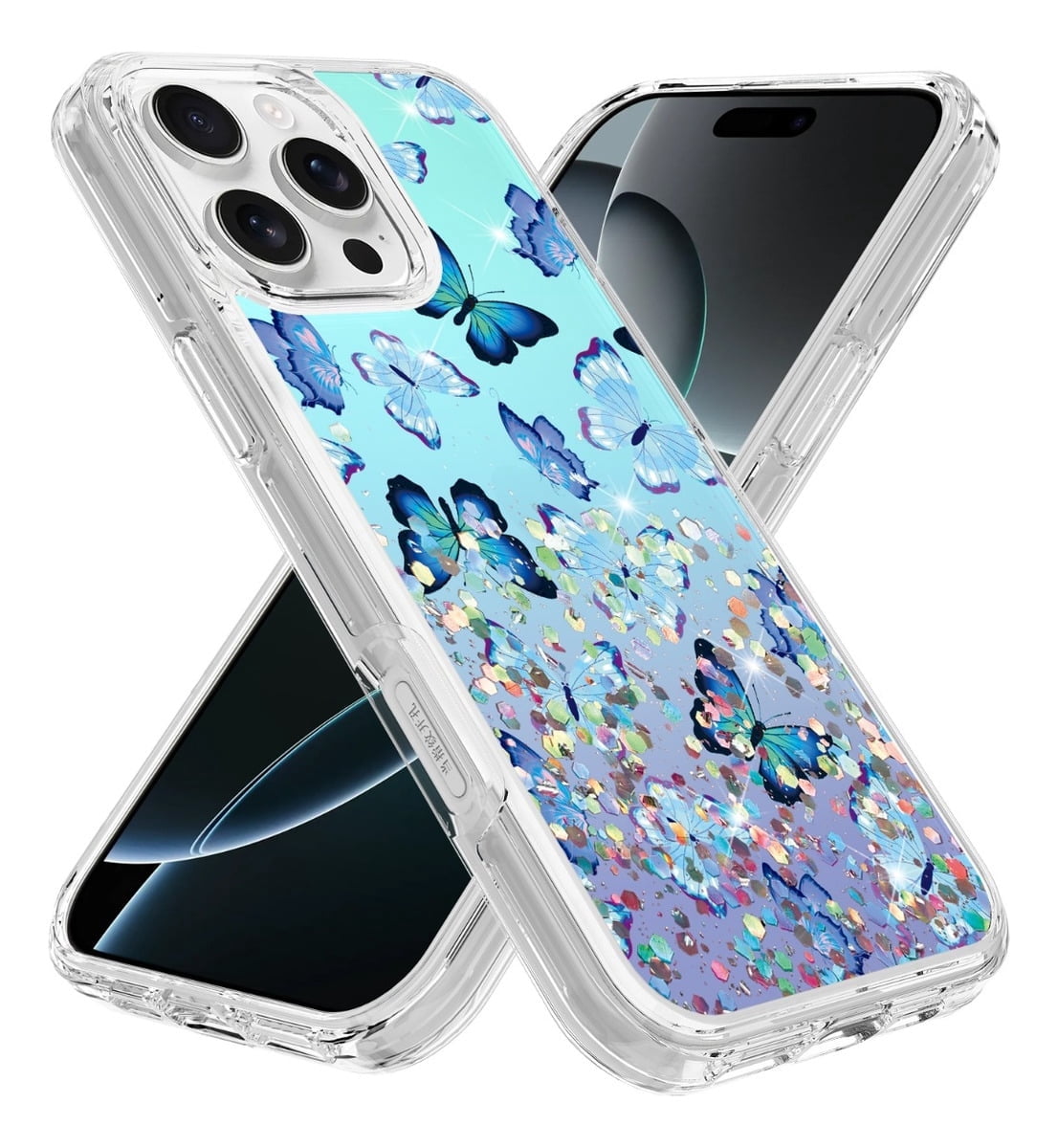 Rosebono Compatible With iPhone 16 Plus Case, Hybrid Graphic Design ...