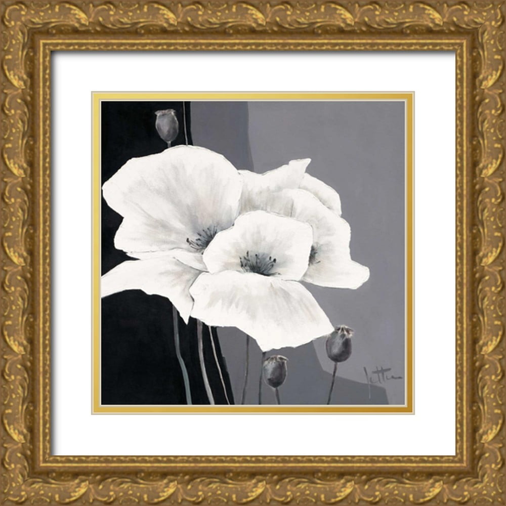 Roseboom, Jettie 20x20 Gold Ornate Wood Framed with Double Matting ...