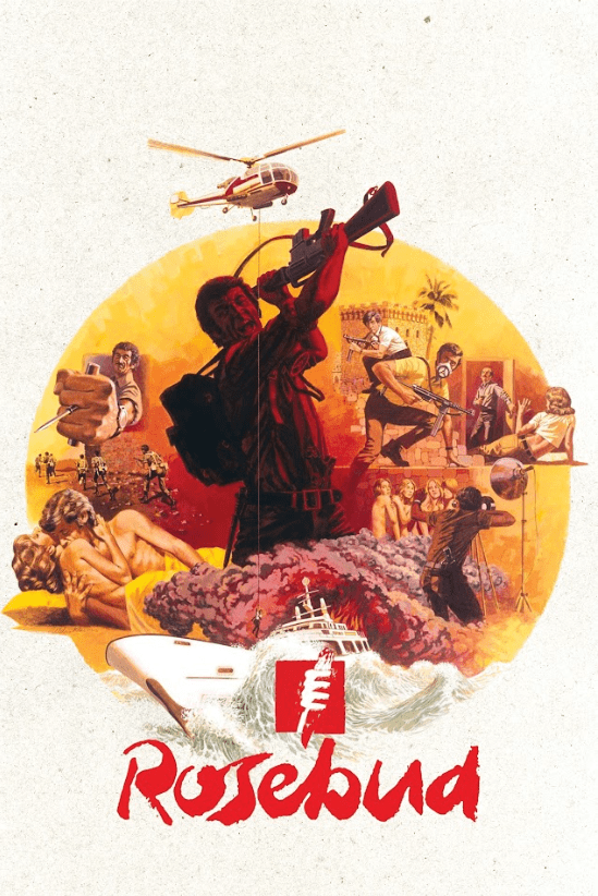 Rosebud 1975 Movie Poster 24x36 - Peter O'Toole Mystery Thriller - Suspense Dram - Walmart.com