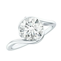 Rosec Jewels Lab Grown Diamond Solitaire Engagement Ring for Women - 8 ...