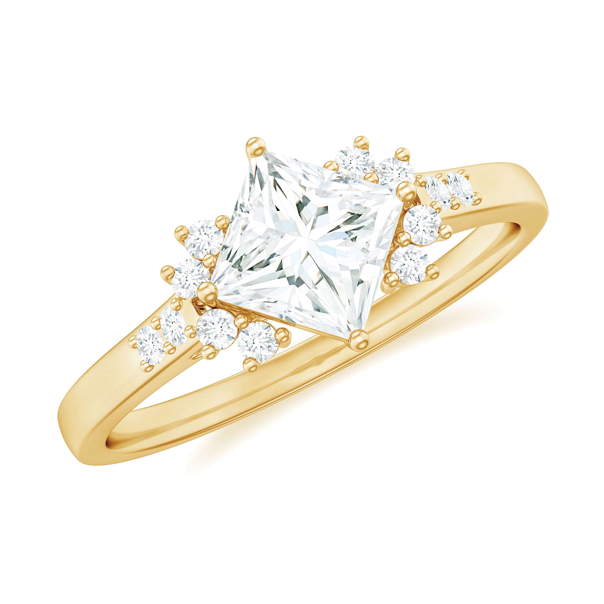 Rosec Jewels Lab Created Diamond Promise Engagement Ring - EF-VS ...