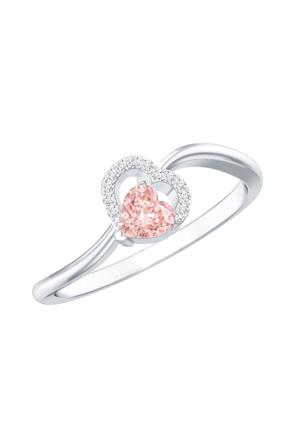 Pink Heart Ring
