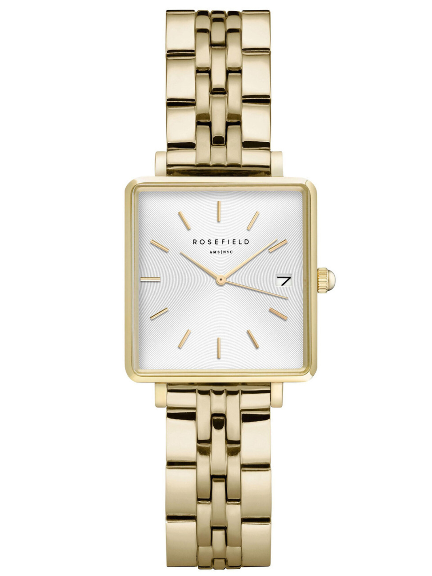 Rosefield QMWSG-Q021 The Mini Boxy Women's 22mm 3ATM - Walmart.com