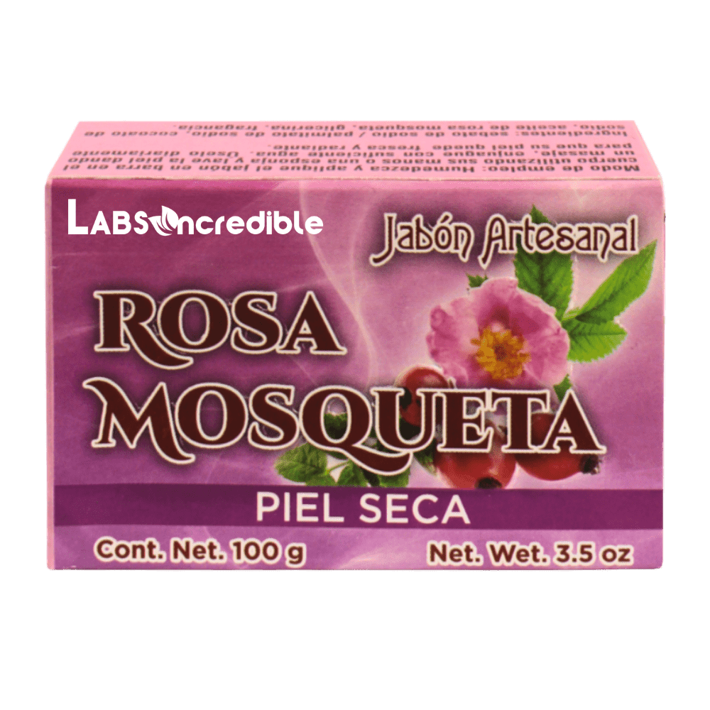 Rosehip Handcrafted Soap- Jabon Rosa Mosqueta (100g) - Walmart.com