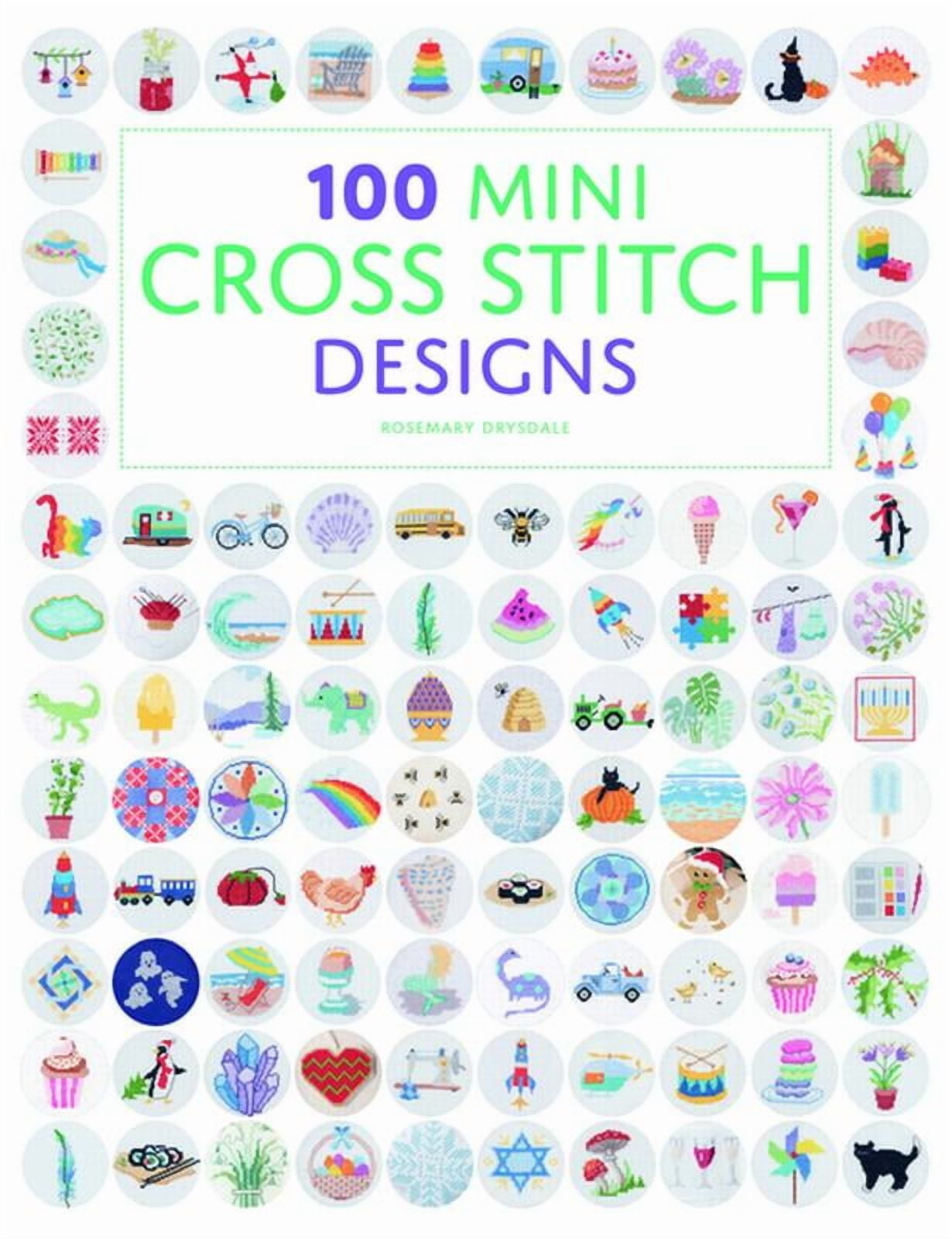 Rosemary Drysdale: 100 Mini Cross Stitch Designs, Book 1 (Paperback ...