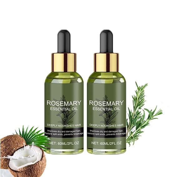 Rosemary Essential Oil for Hair, Pure and Natural Rosemary Oil, Premium ...