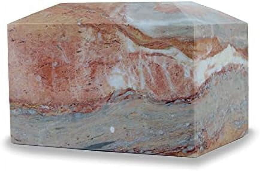 Rosemary Marble Box Cremation Urn - Extra Large - Holds Up to 250 Cubic ...