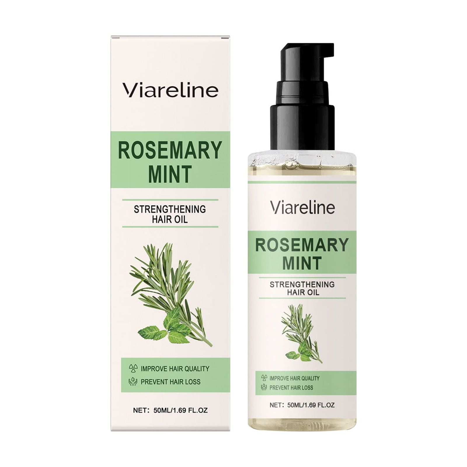 Rosemary Mint Hair Care Serum Oil 50ml Nourishes,Moisturizes,Repairs ...