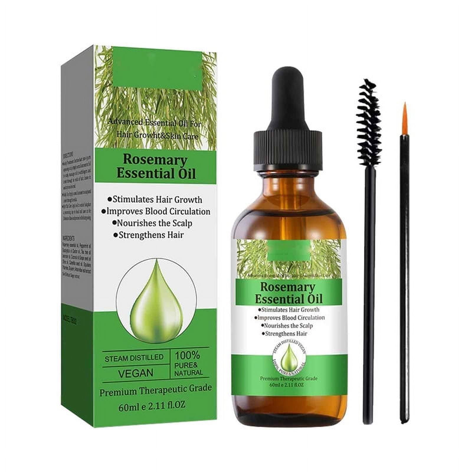 Rosemary Oil for Hair Growth, 100% Pure Organic Rosemary Oils for Hair Growth, Reduce Hair Loss ...