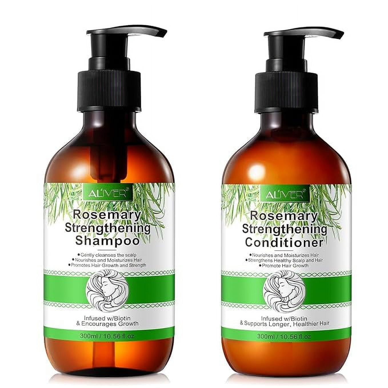 Rosemary Shampoo & Conditioner Set for Hair Growth and Thinning ...