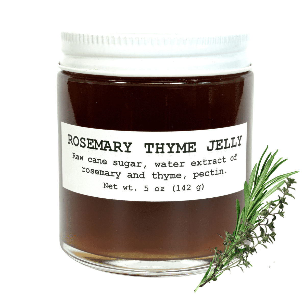 Rosemary Thyme Jelly, 5 oz - Craft, Gourmet, Unusual Jams & Jellies ...