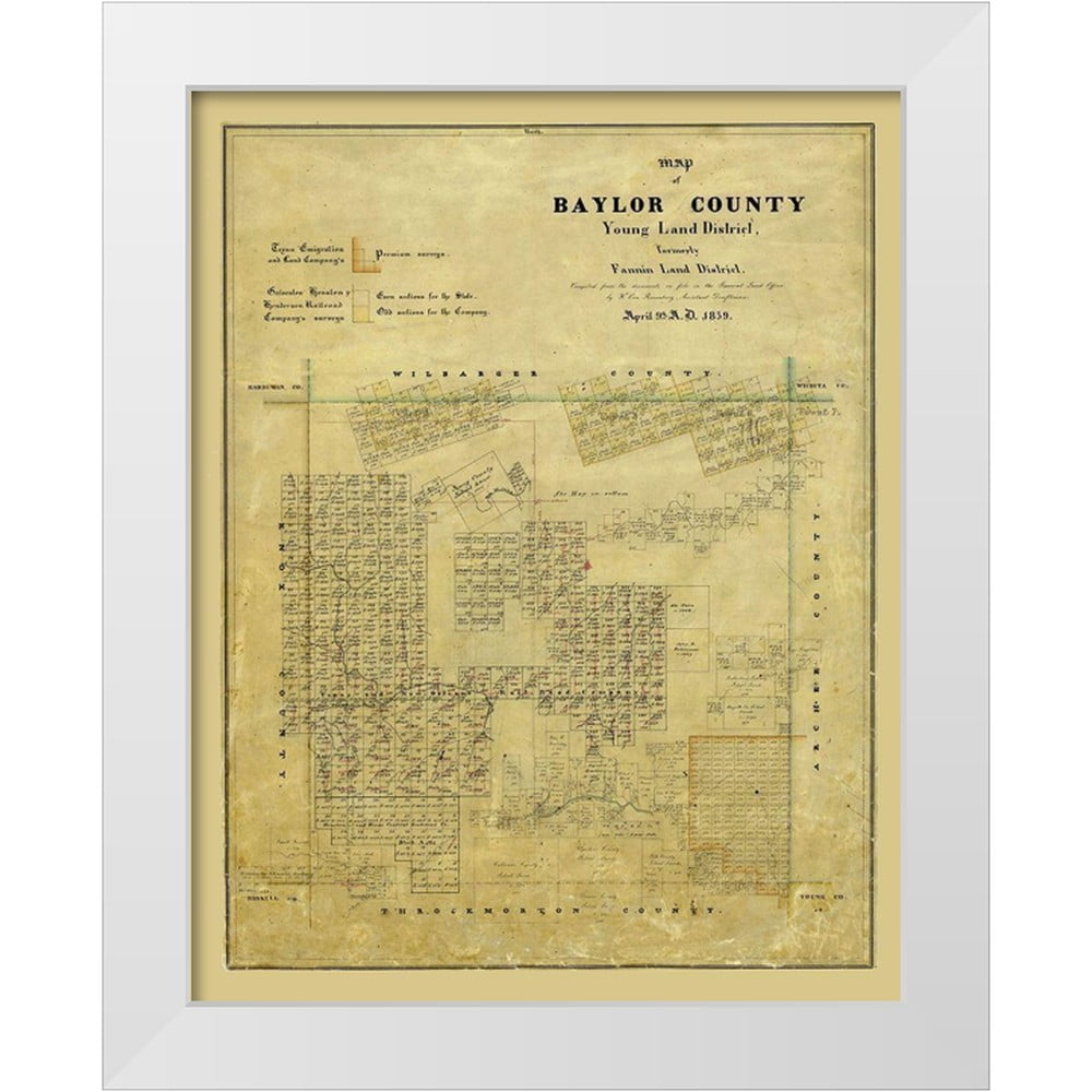 Rosenberg 12x14 White Modern Wood Framed Museum Art Print Titled ...