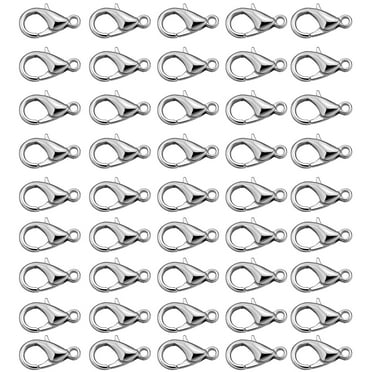 100pcs 7x12mm Curved Lobster Clasps Lobster Claw Clasps DIY Jewelry ...