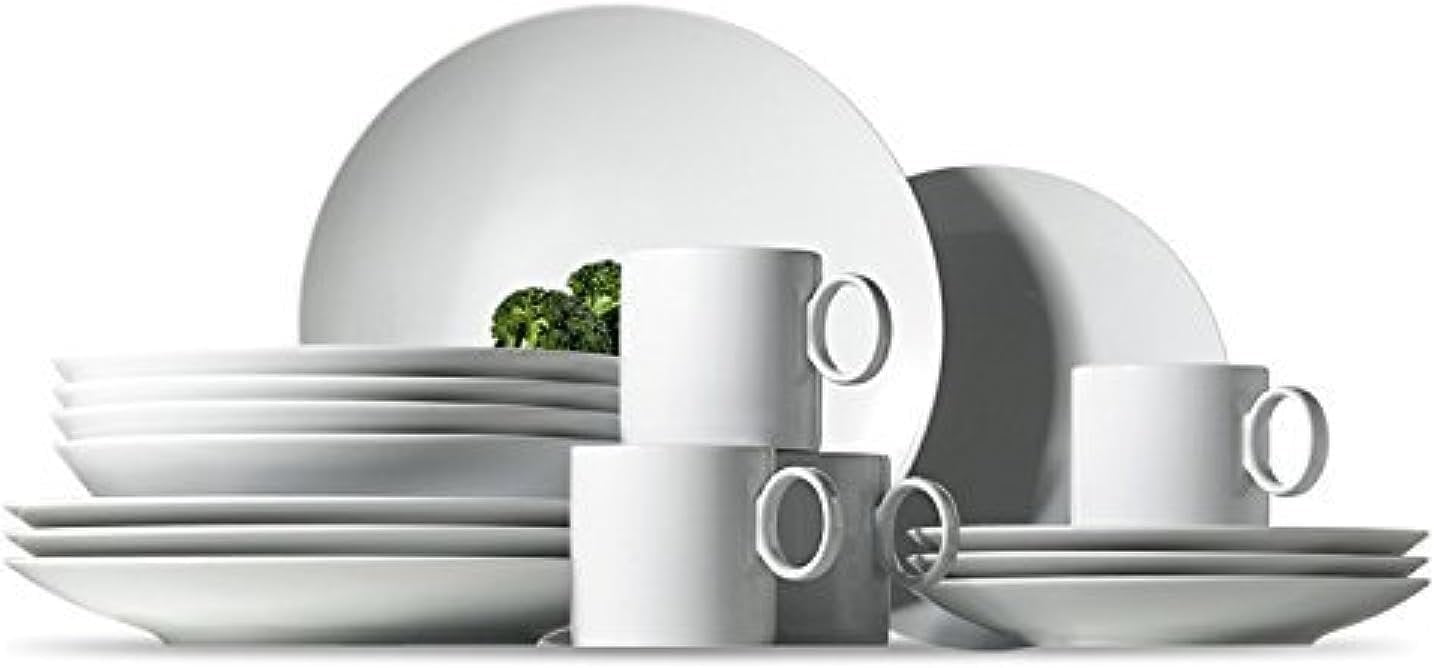 Rosenthal Thomas Loft White Dinnerware Set Modern Dishes including ...
