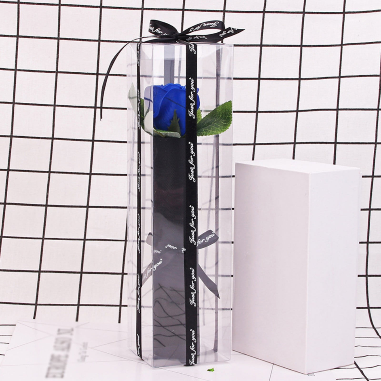 Roses Artificial Silk Flowers, Fake Roses with Long Stems Realistic ...