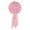 Uxcell Mini Satin Ribbon Roses Small Rosettes Fabric Flowers with Green ...