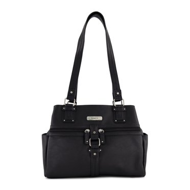 Amerileather Avie Lightweight Mini Handbag - Soft Lambskin Petite Purse ...