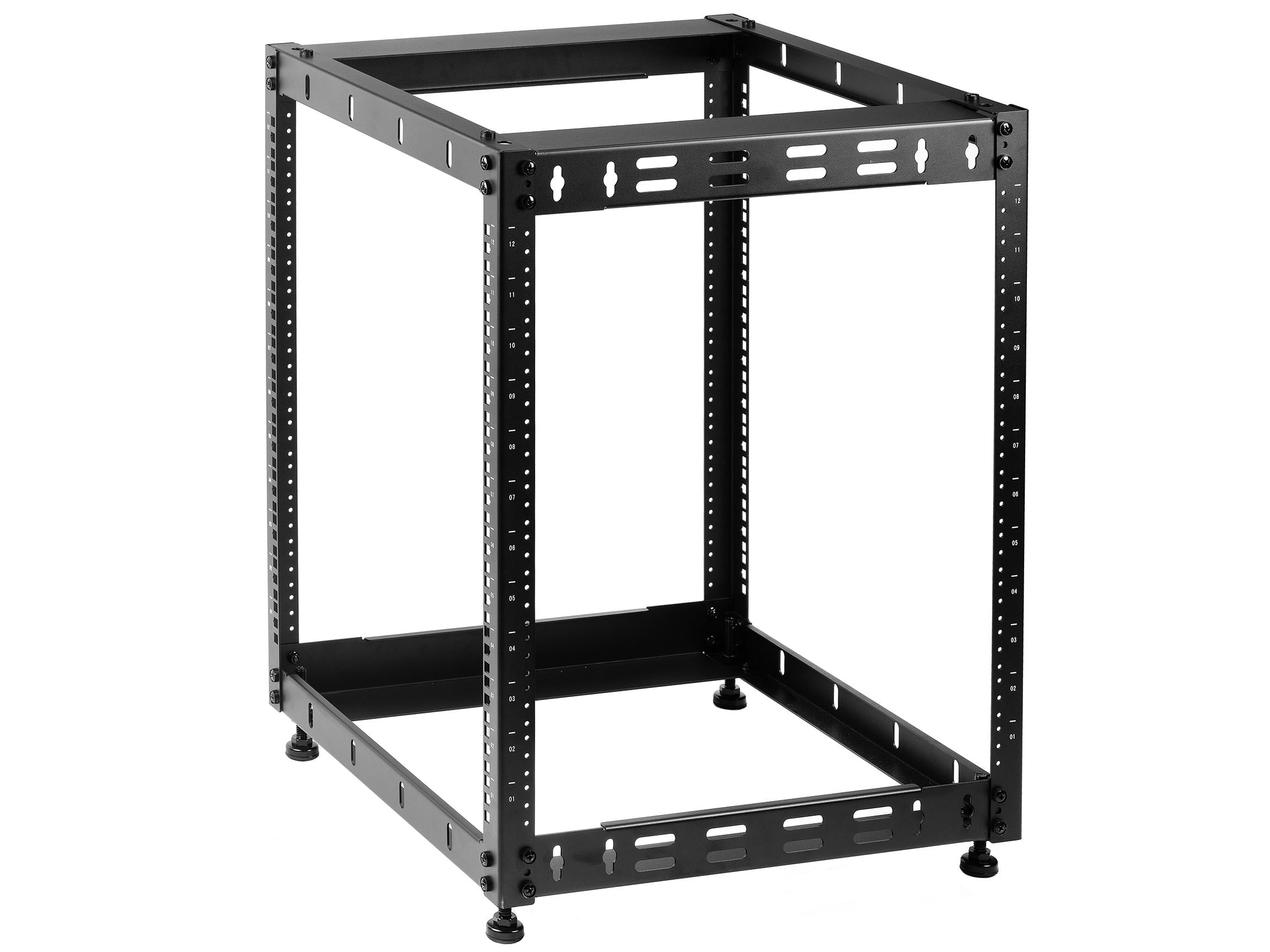Rosewill 12U Open Frame Network Rack for Servers & AV Gear,Server Rack ...
