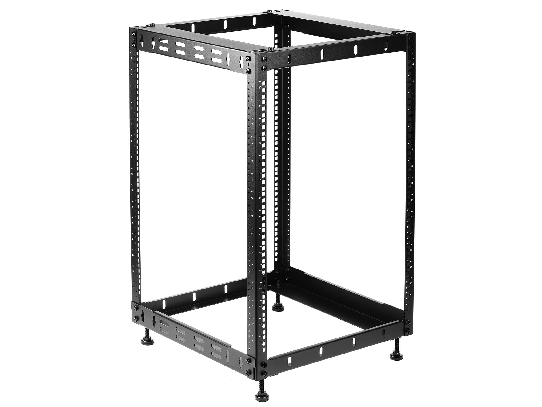 Rosewill 15U Open Frame Network Rack for Servers & AV Gear,Server Rack ...