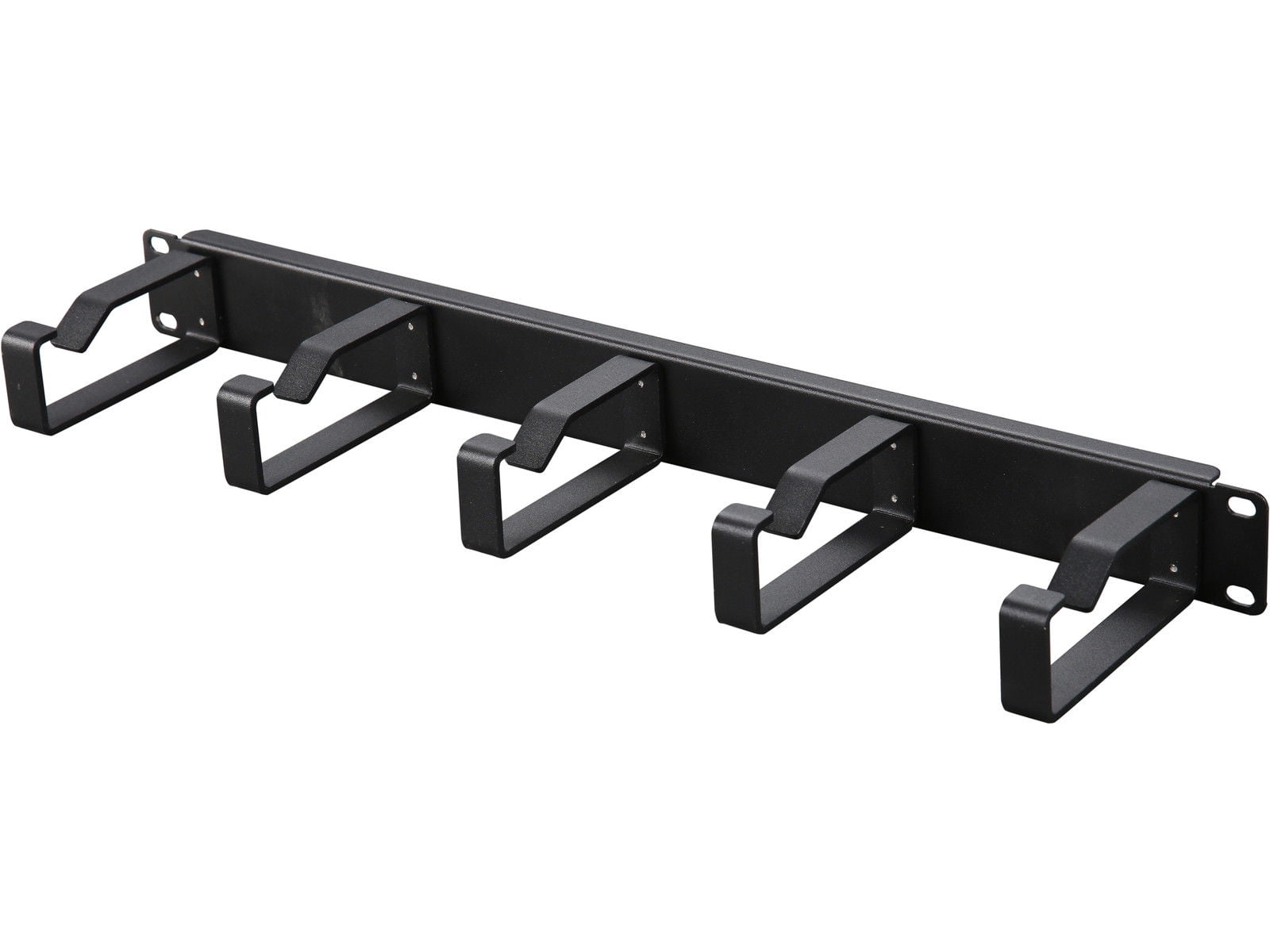 Rosewill 1U 19 Inch Rack Mount Horizontal Cable Manager with 5 Metal ...