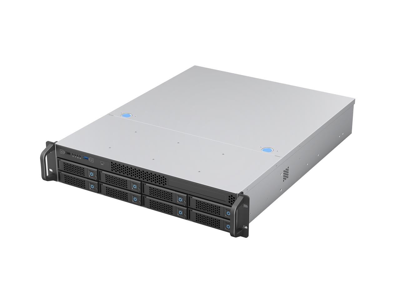 Rosewill 2U Rackmount Chassis | Server Chassis | Supports up to 8 3.5 ...
