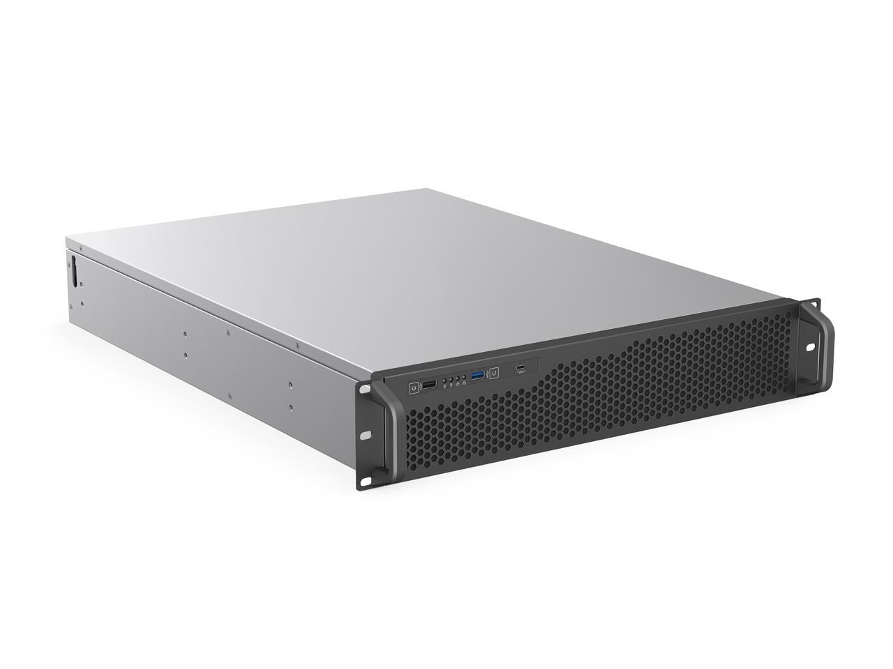 Rosewill 2U Rackmount Server Chassis | Horizontal Full-Size GPU Support ...