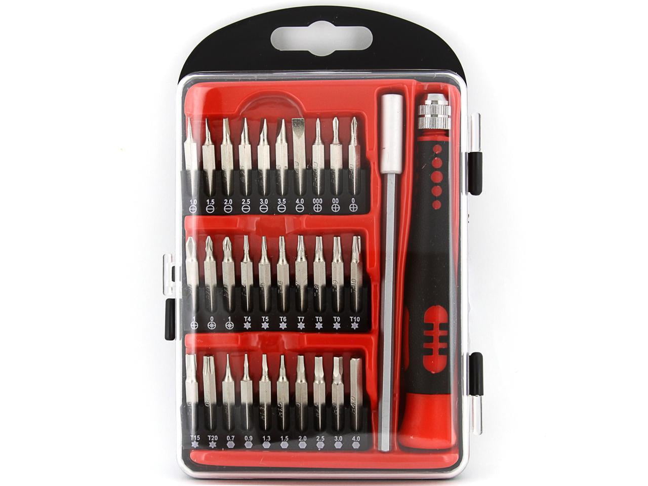 Rosewill 32-Piece Computer Tool Kit, Precision Screwdriver Bit Set with ...
