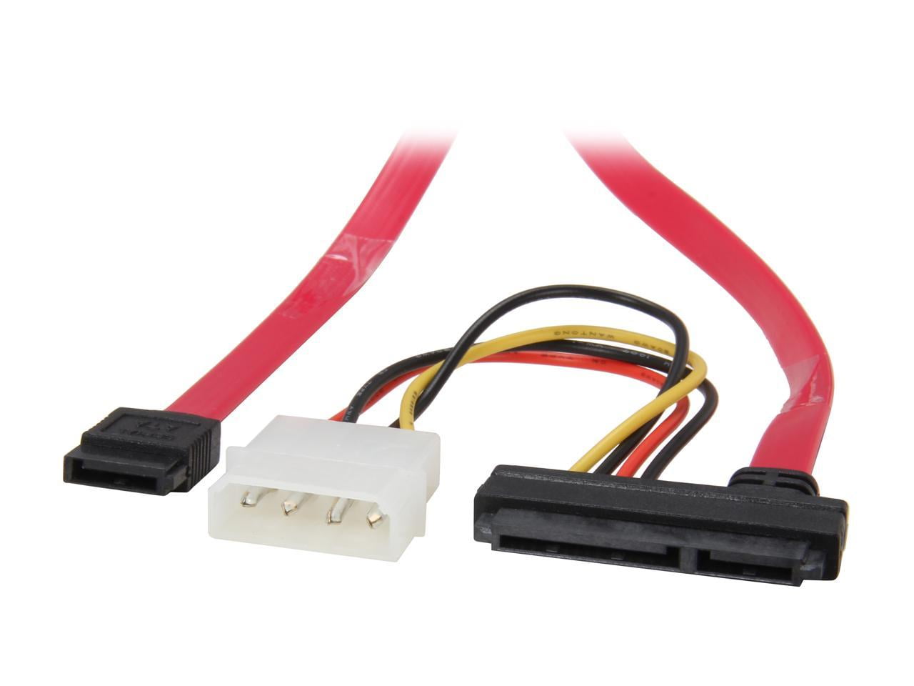 Rosewill 6" Power & 30" Data SATA Combination Cable - SATA for Hard ...