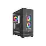 Rosewill ACA501 Mid Tower ATX Gaming PC Computer Case Black, 3 ...