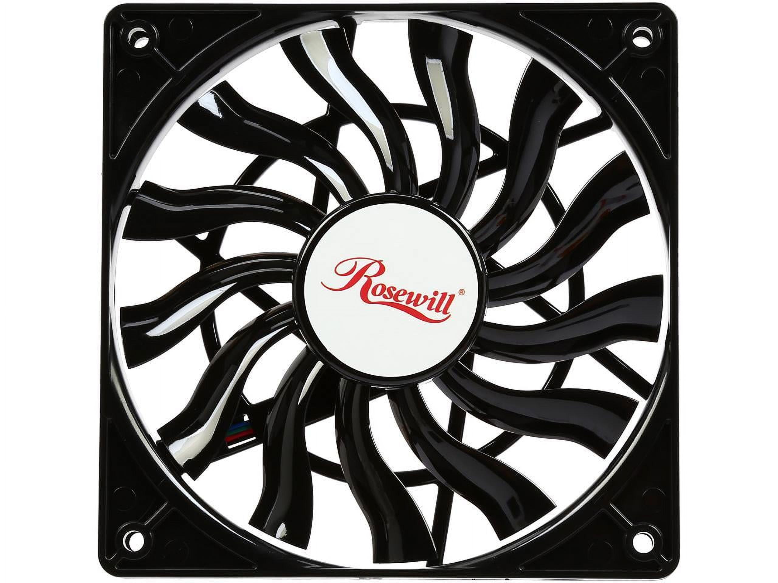 Rosewill Computer Case Fan, 120mm, Ultra Slim with 15mm Thickness and ...