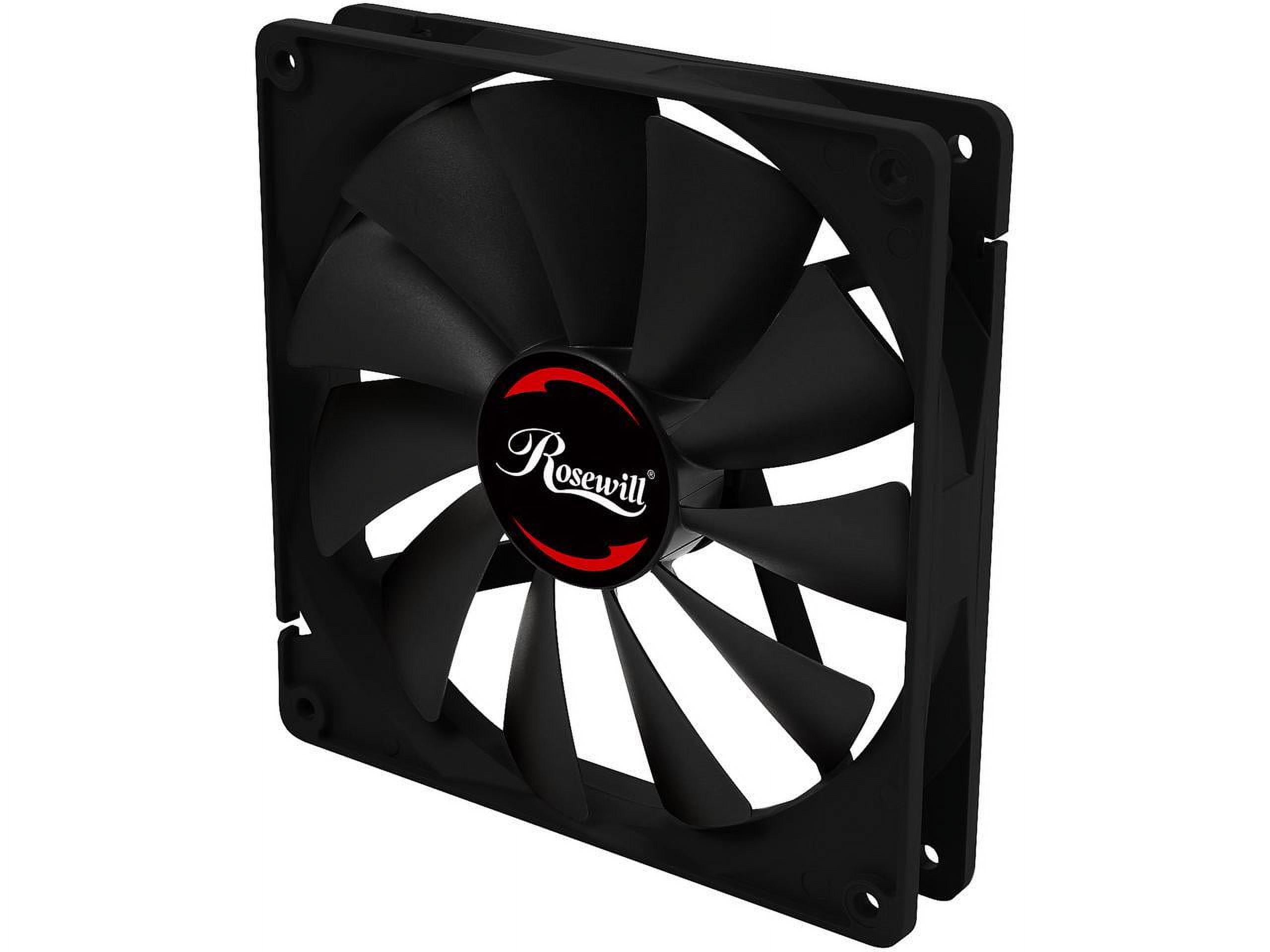 Rosewill Computer Case Fan, 140 mm, Seal IP56 Dust Resistant and Splash ...