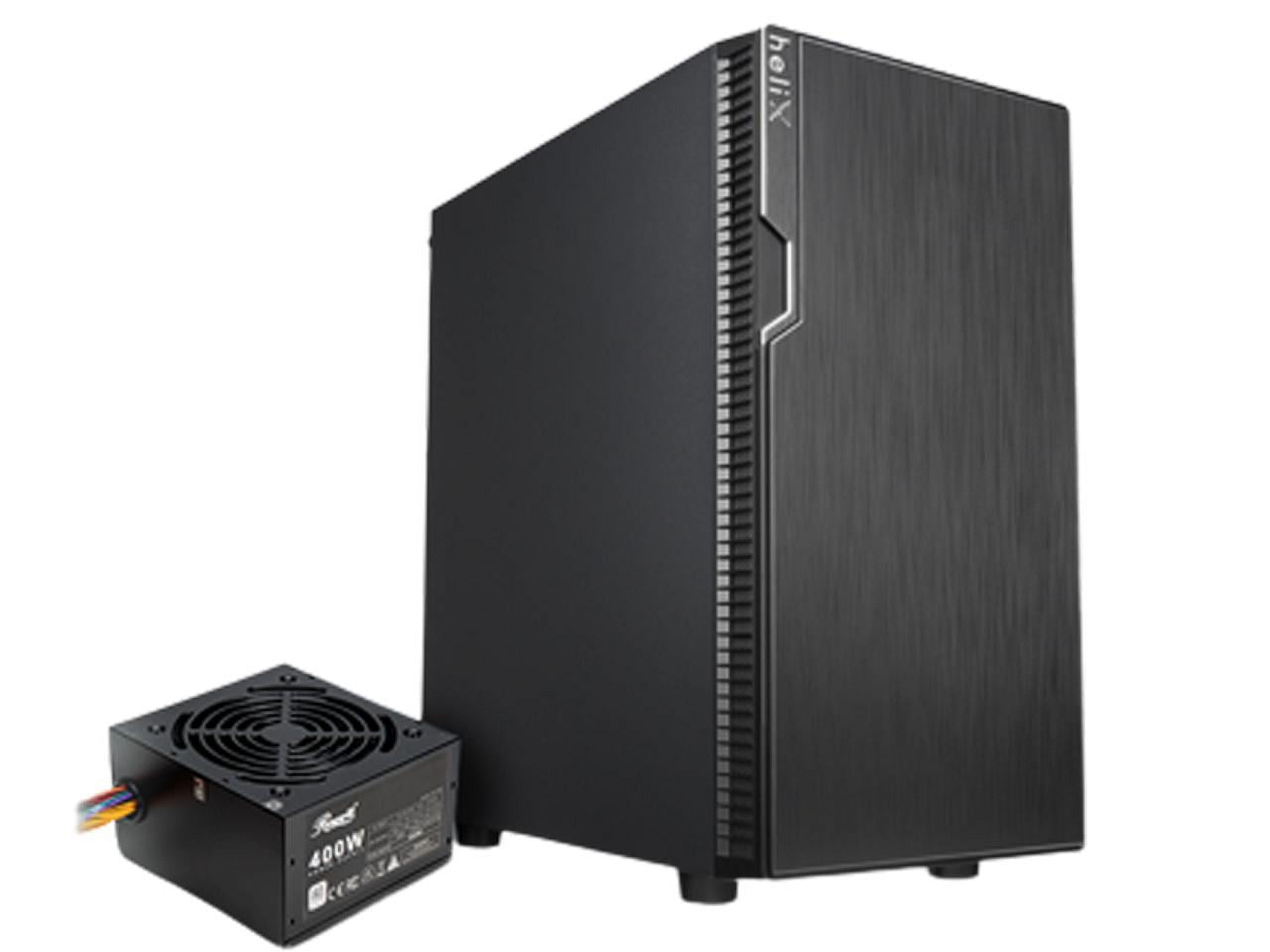 Rosewill FBM-X2-400-HELIX Micro ATX Mini Tower Gaming PC Case with 400W ...
