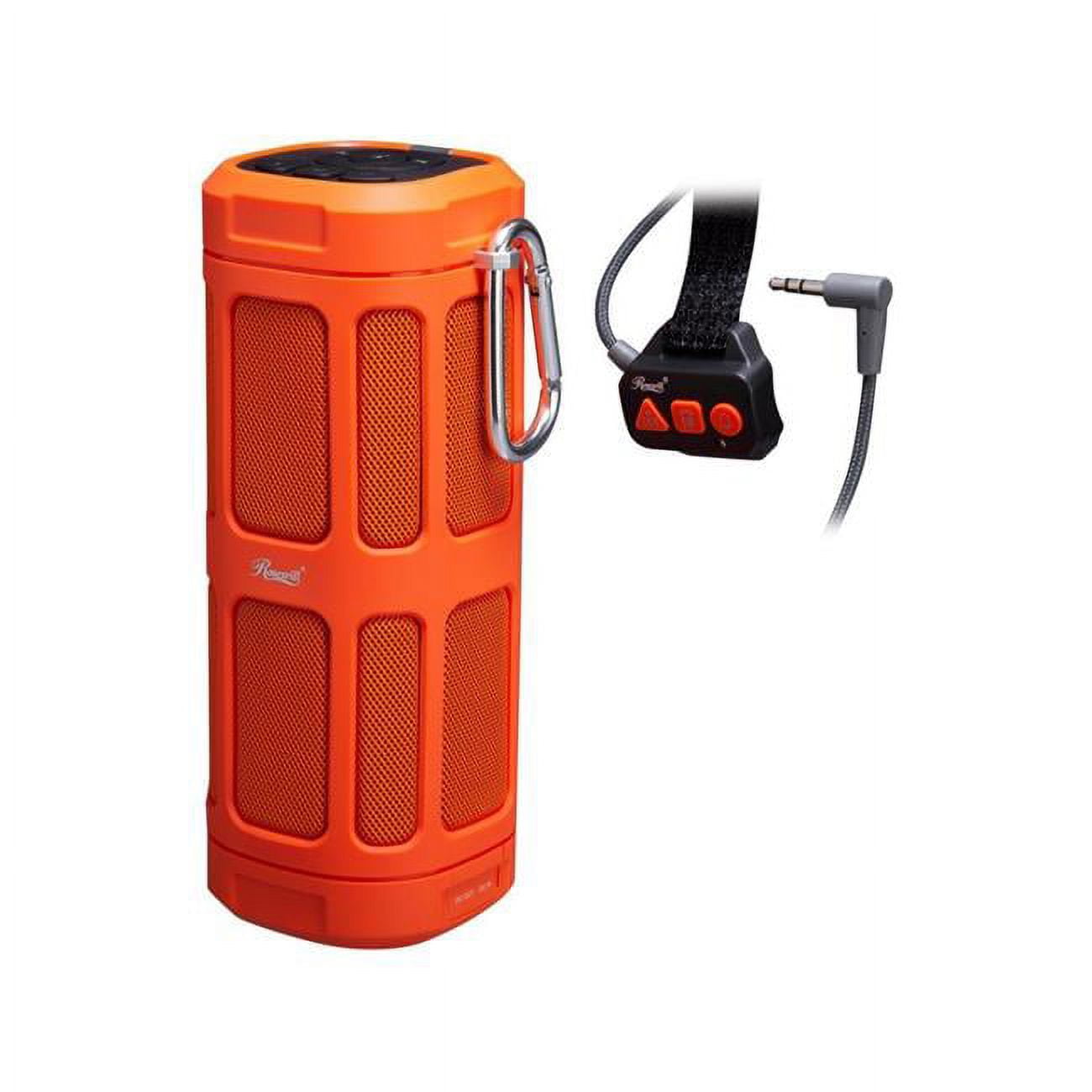 Rosewill Portable Speaker with Built-in Power Bank, IPX4 Rated Water ...