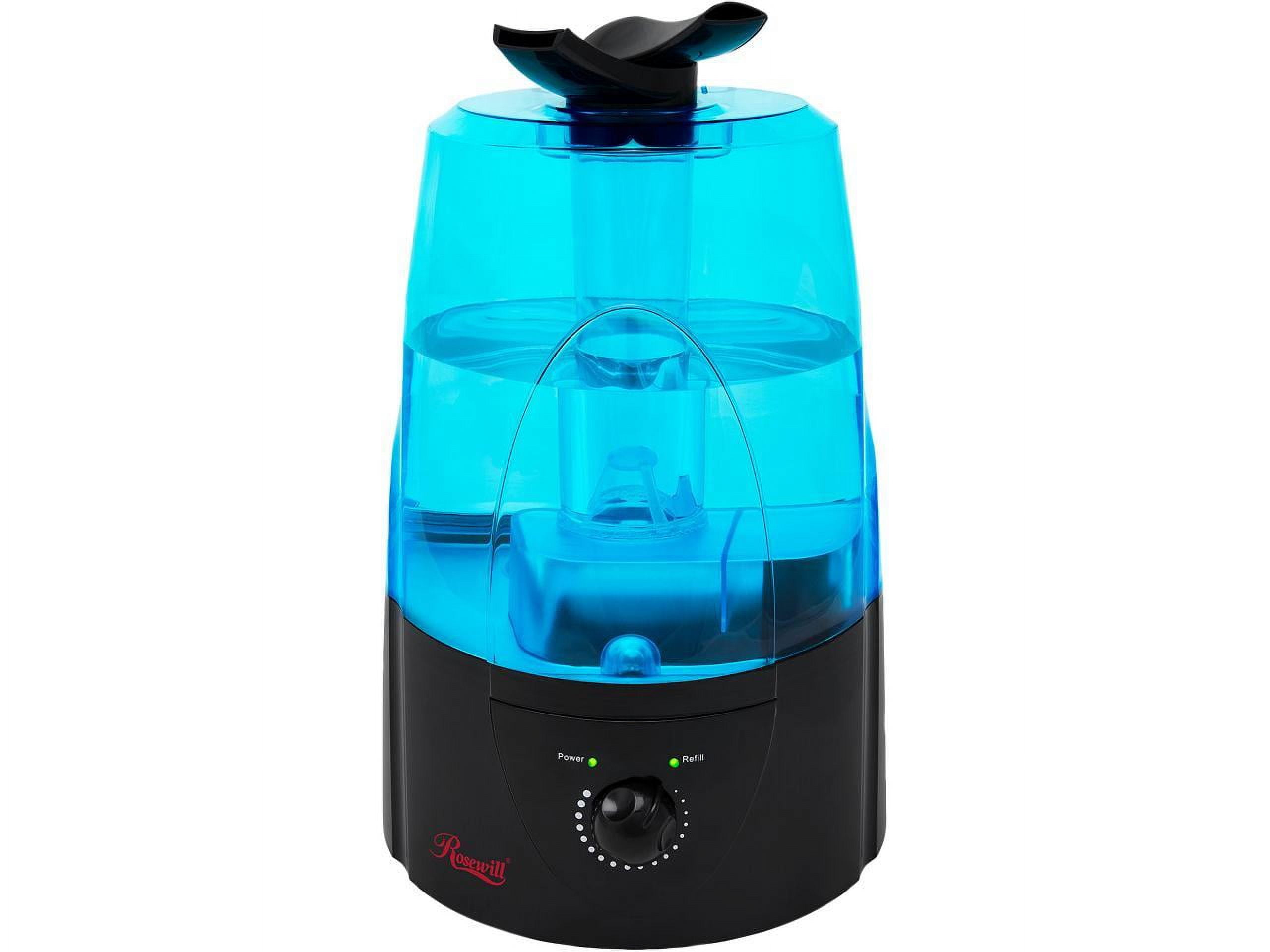 Rosewill RHHD-14002 - Ultrasonic Humidifier - Dual Cool Mist, 1.3 ...