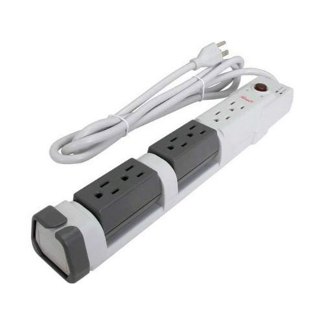 Rosewill RHSP-13009 180 Degree 6 Outlet Rotating Power Strip with ...