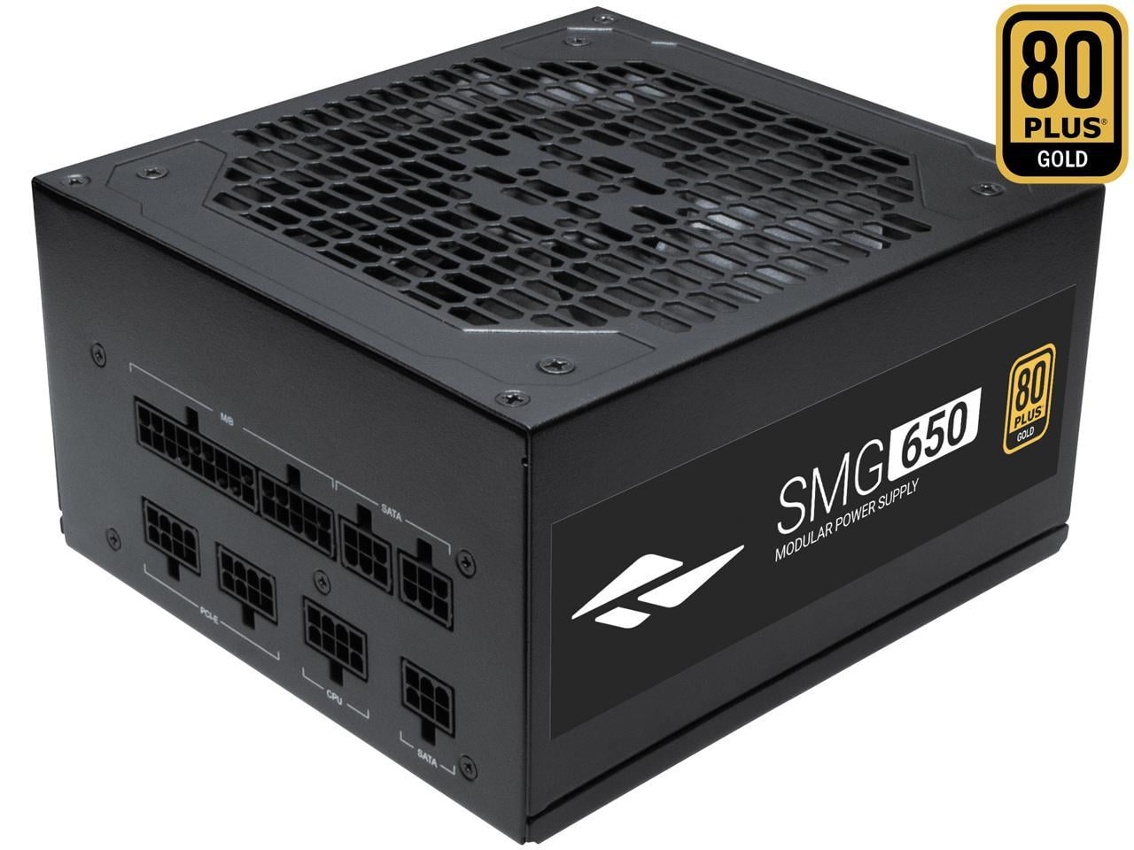 Rosewill SMG650 80 Plus Gold Certified 650W Fully Modular Power Supply ...