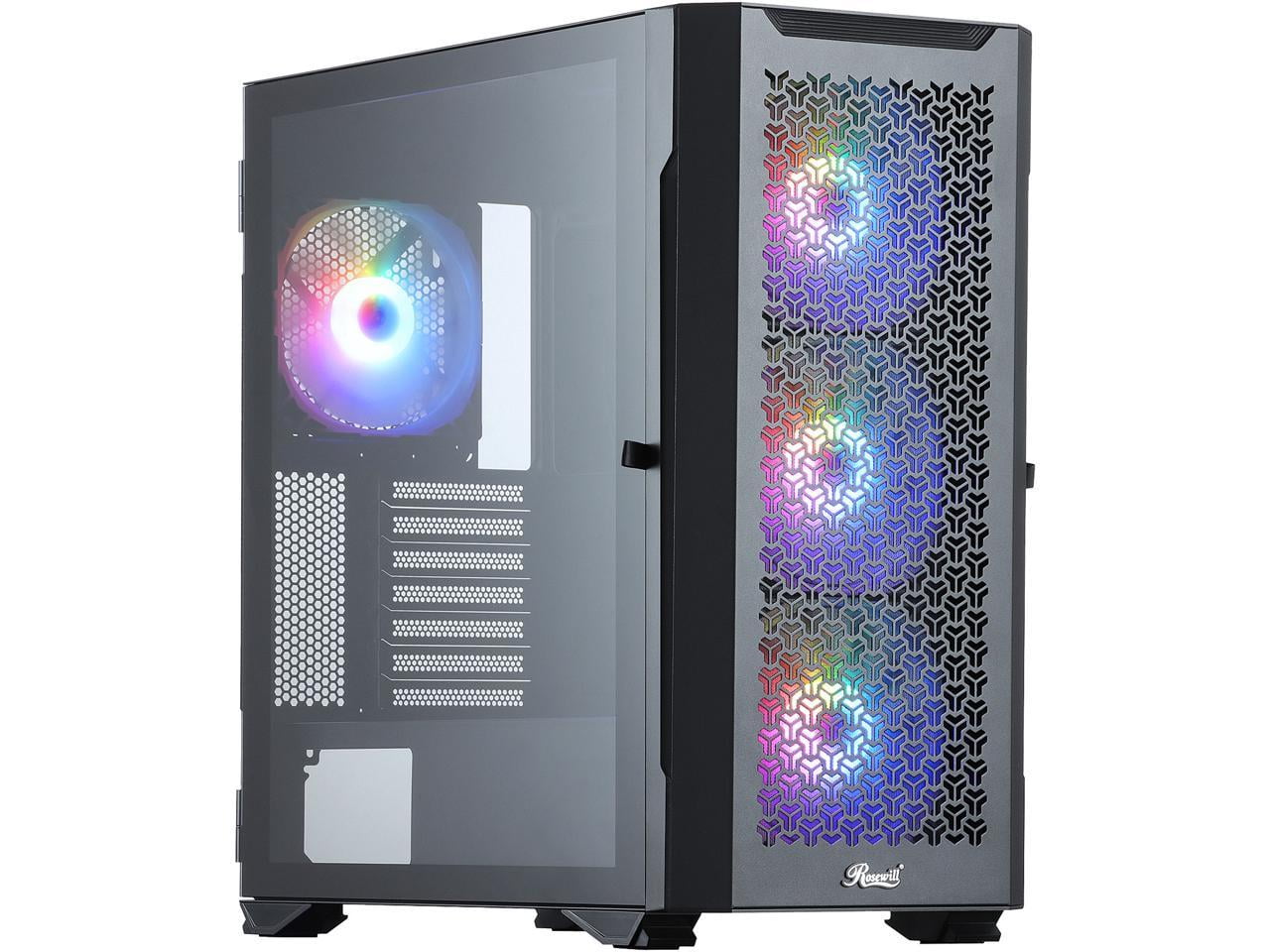 Rosewill SPECTRA P601 ATX Mid Tower Gaming PC Computer Case, Supports E ...