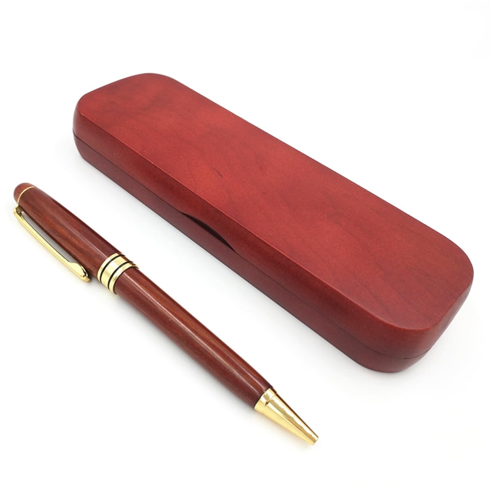 Rosewood Ballpoint Pen Vintage Ball Point Pens in Wood Gift Box ...