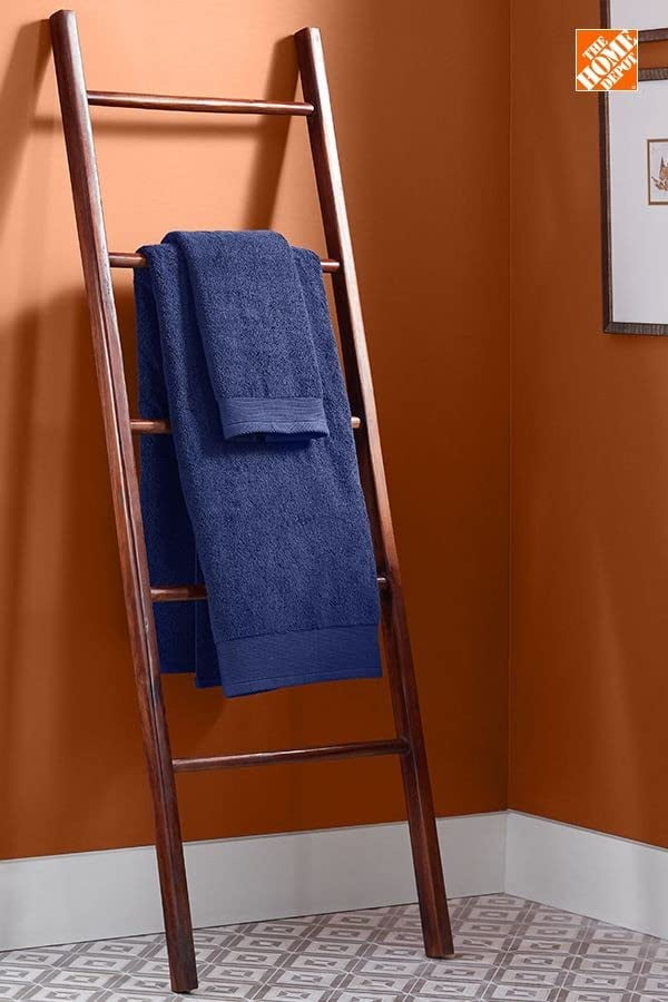 Rosewood Freestanding Wooden Towel Rack for Bathroom Vintage Wood Tier ...