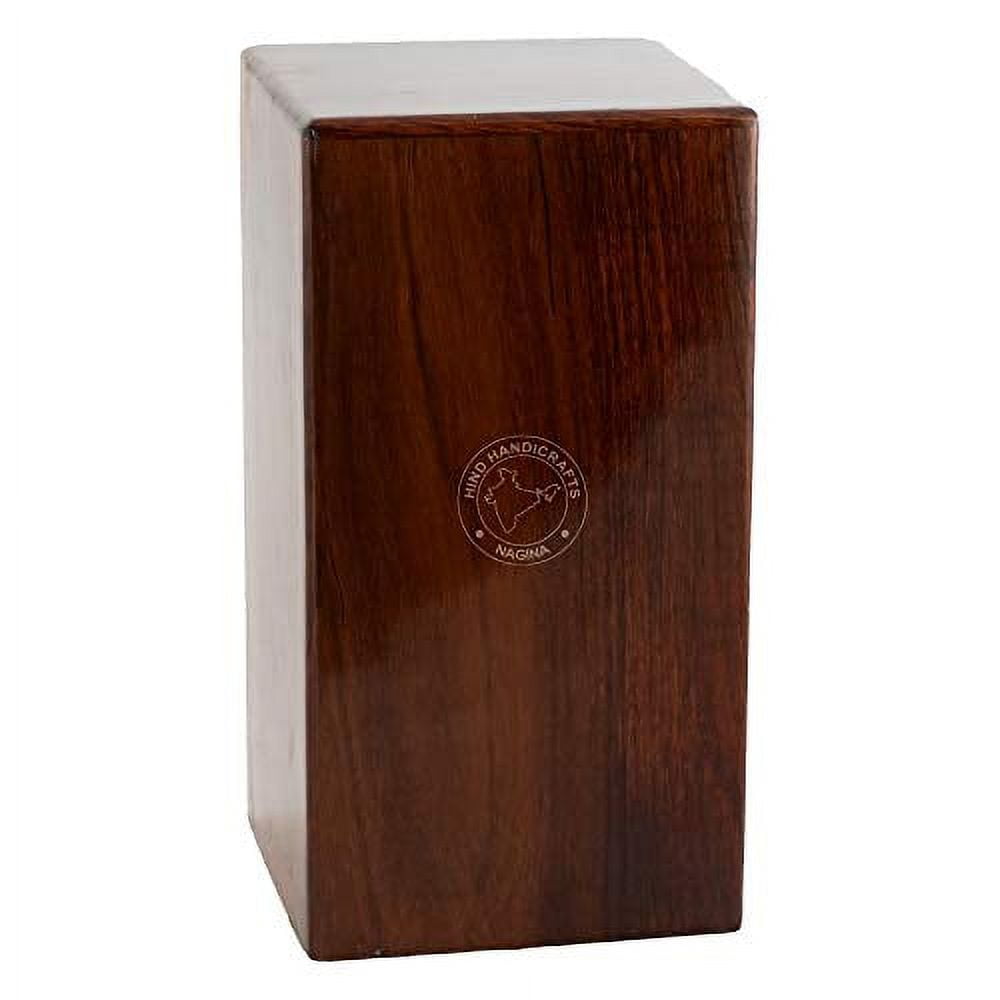 Rosewood Urns for Human Ashes Adult Large - Wooden Cremation Urn for ...